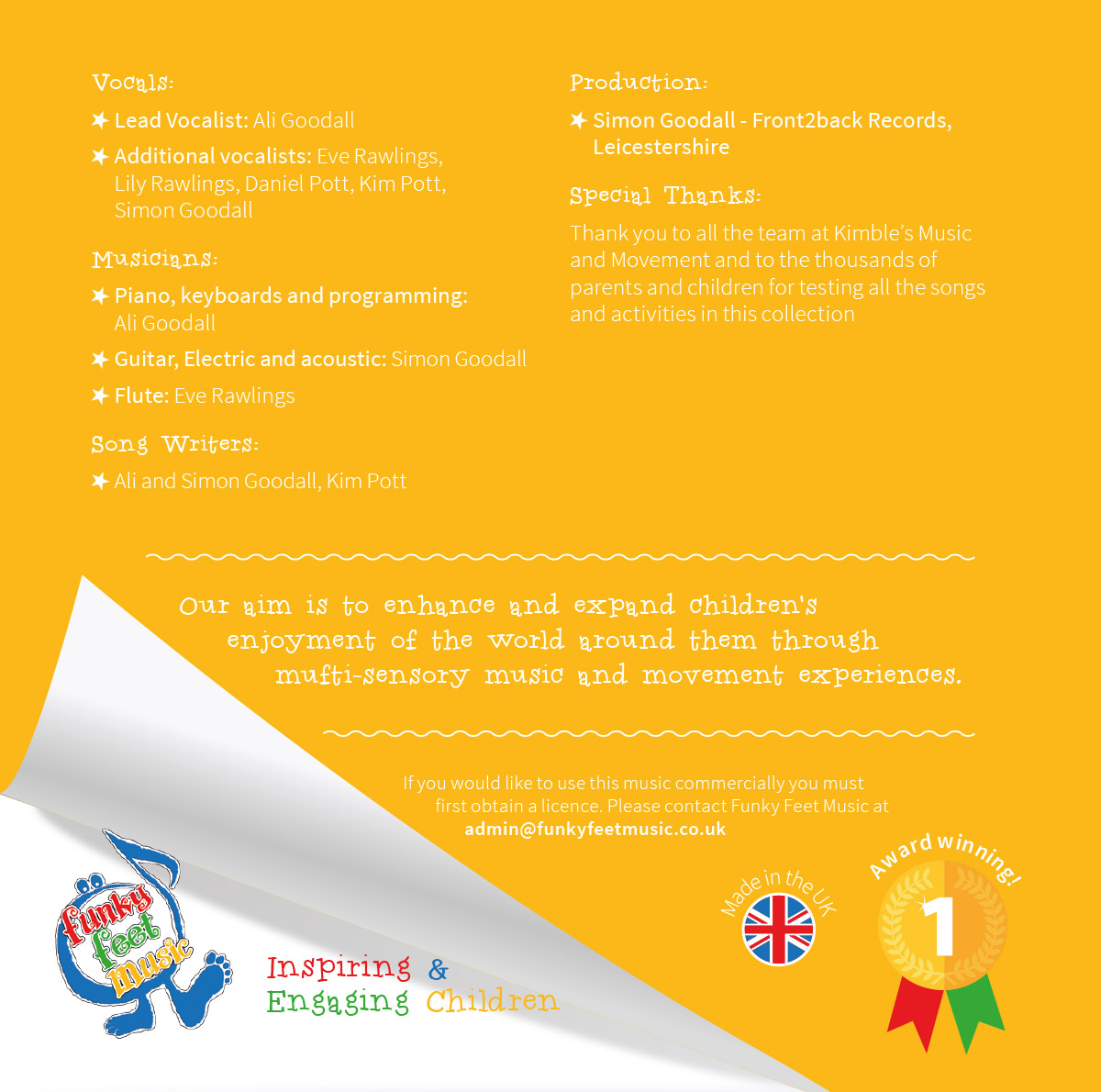 The very best Early years music resource for music and movement