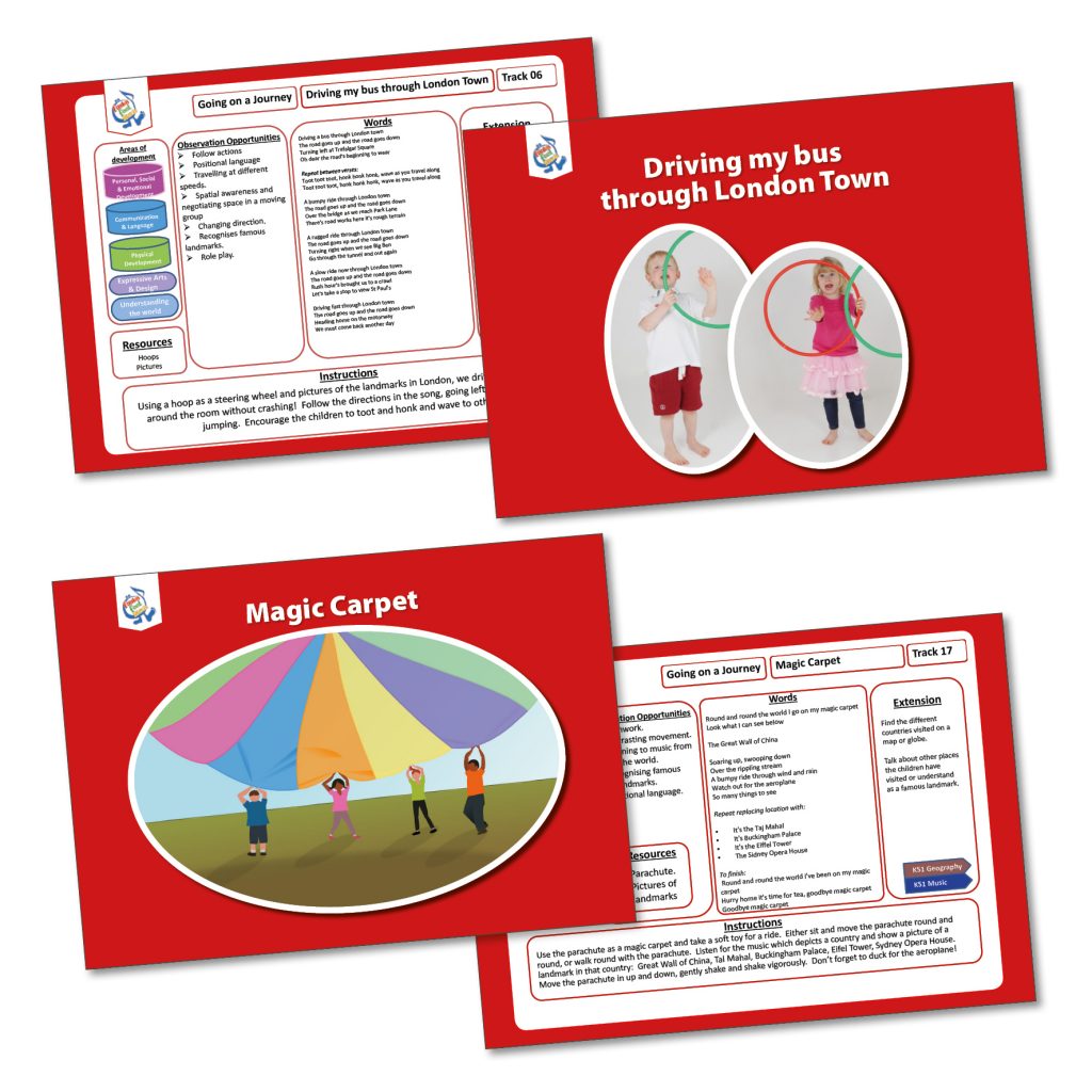 Going On A Journey - Hardcopy Teachers Guide | Funky Feet Music