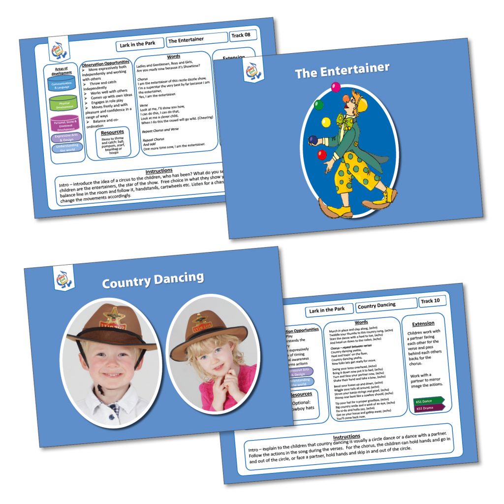 Lark In The Park - Teachers Guide Download | Funky Feet Music